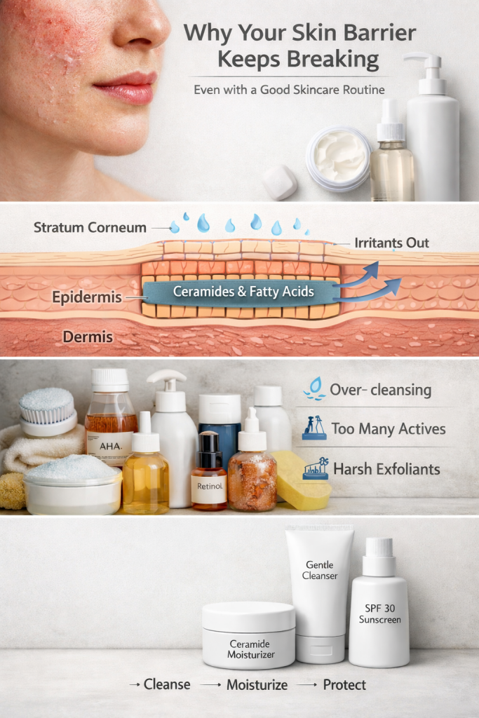 How to Repair a Damaged Skin Barrier | Science-Backed Guide